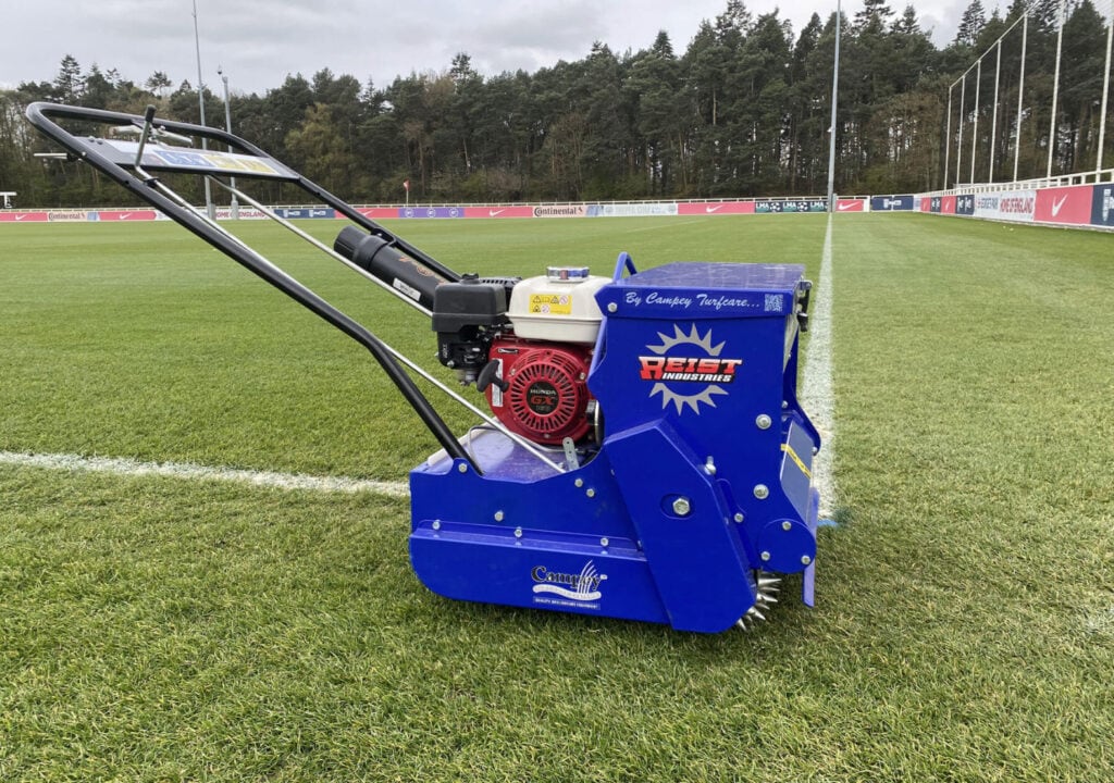 Pedestrian Aeraseeder - Links Turf Equipment