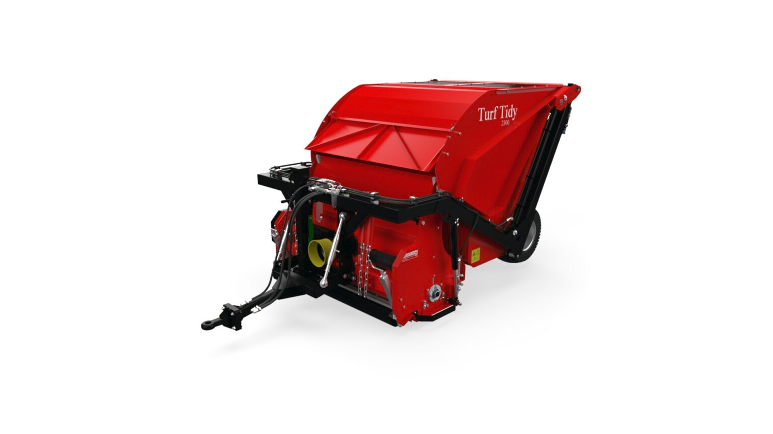 Turf-Tidy 2300 as Sweeper - Links Turf Equipment