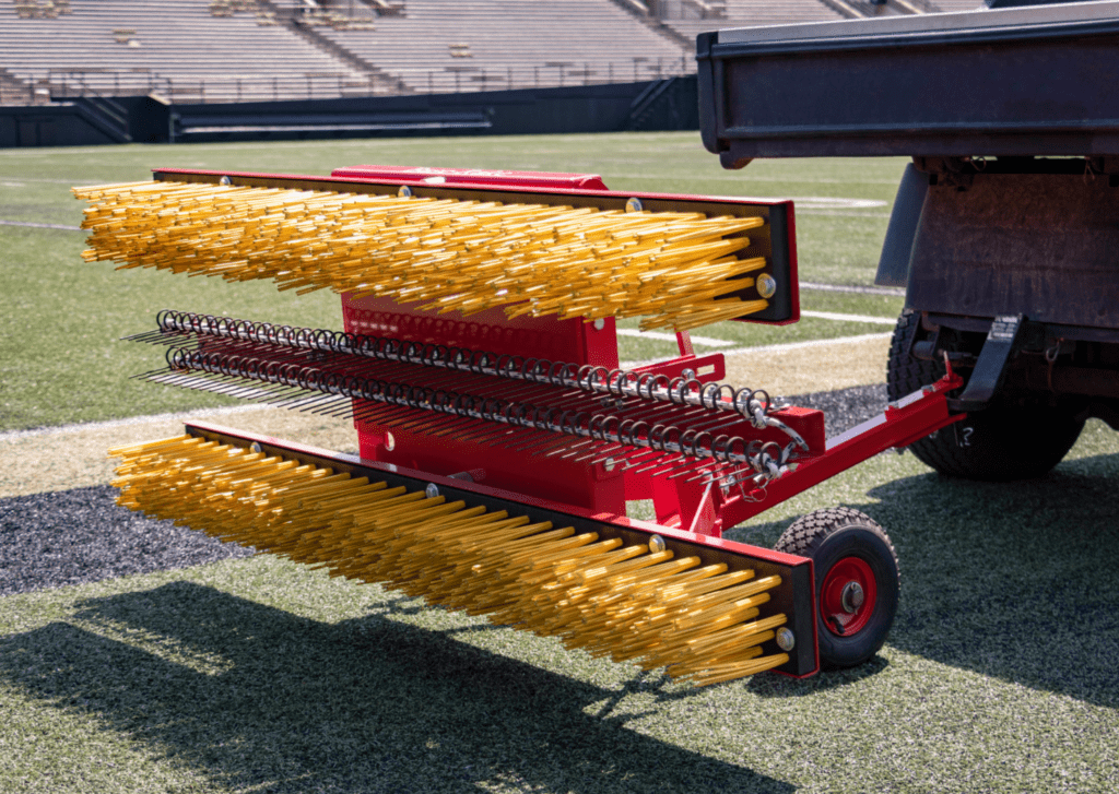 Base Rake w/brushes - Links Turf Equipment